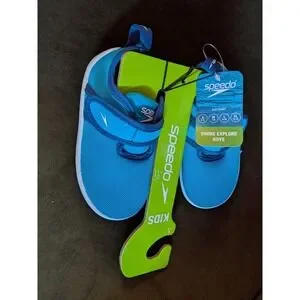 Speedo | Shoes | Speedo Shore Explore Boys Blue Quick Dry Mesh Water ...